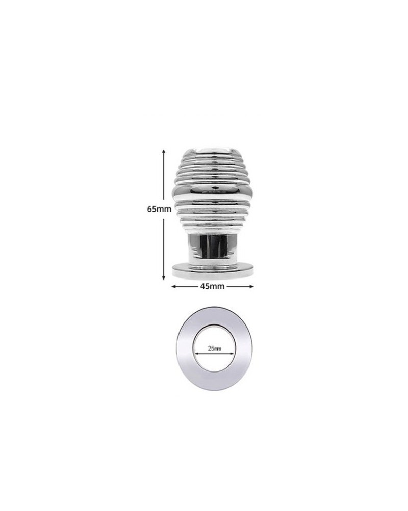 Plug Tunnel en métal Thread Hollow M 7 x 4.8 cm pas cher - La Bouti...