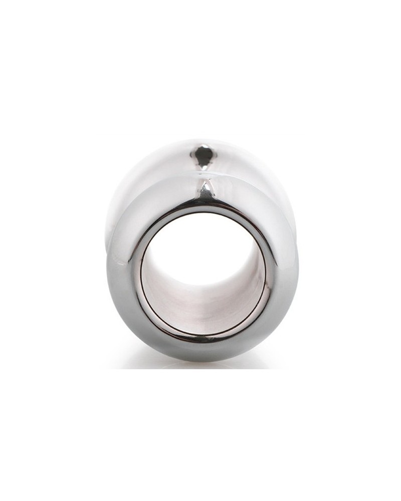 Plug Tunnel en métal Butt Open S 5 x 3.5cm pas cher - La Boutique d...