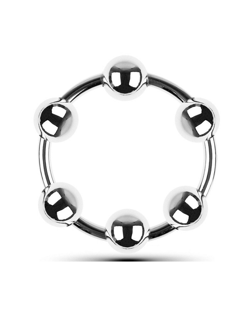 Anneau de gland 6 Balls Ring Taille 35 mm pas cher - La Boutique du...